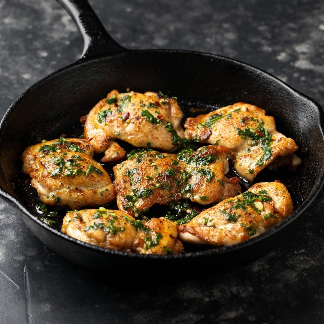 #3 Inspire- Garlic Herb Chicken Thighs | Walter's Chef Made